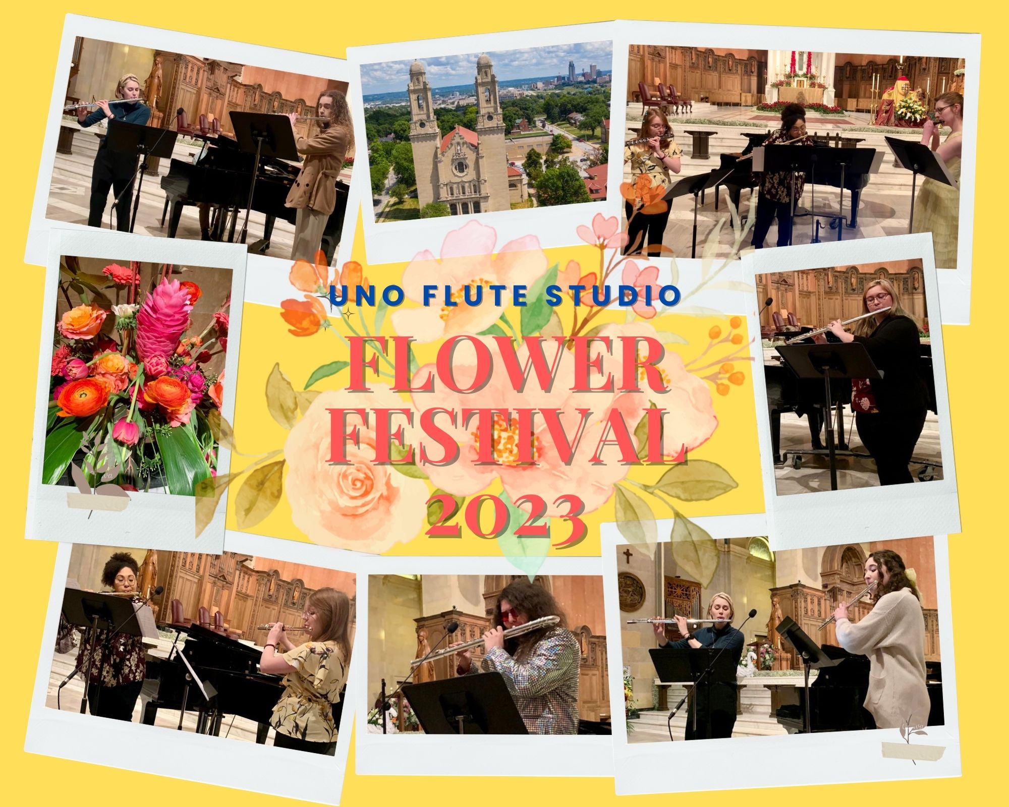 UNO Flute Students Perform for St. Cecilia’s Flower Festival – School ...