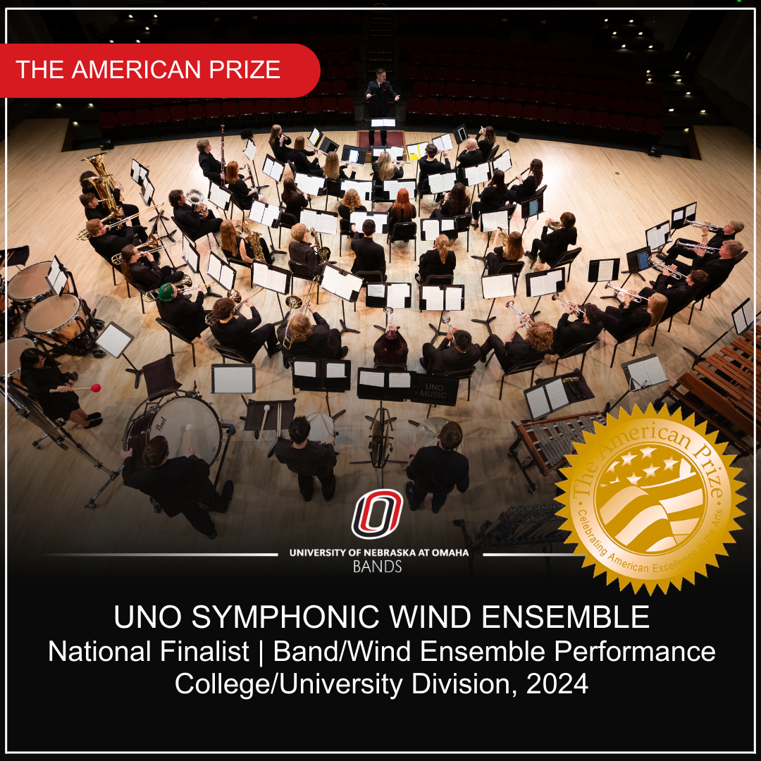UNO Symphonic Wind Ensemble – American Prize, National Finalist ...